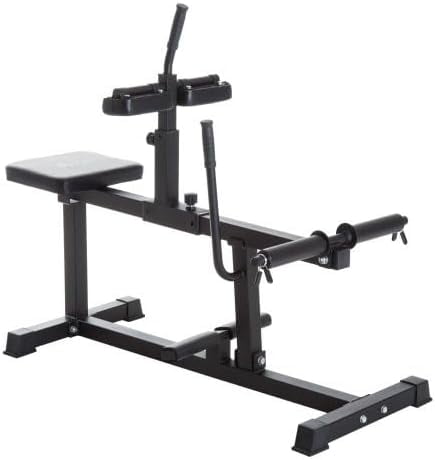 Adjustable Seated Calf Raise Machine, Plate Loaded Lower Body Specialty ...