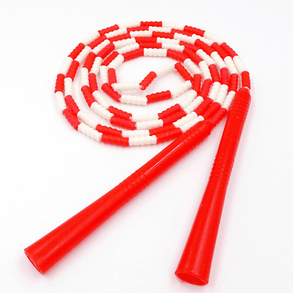 Adjustable, Segmented, Beaded - Jumping Rope for Adults and Children ...