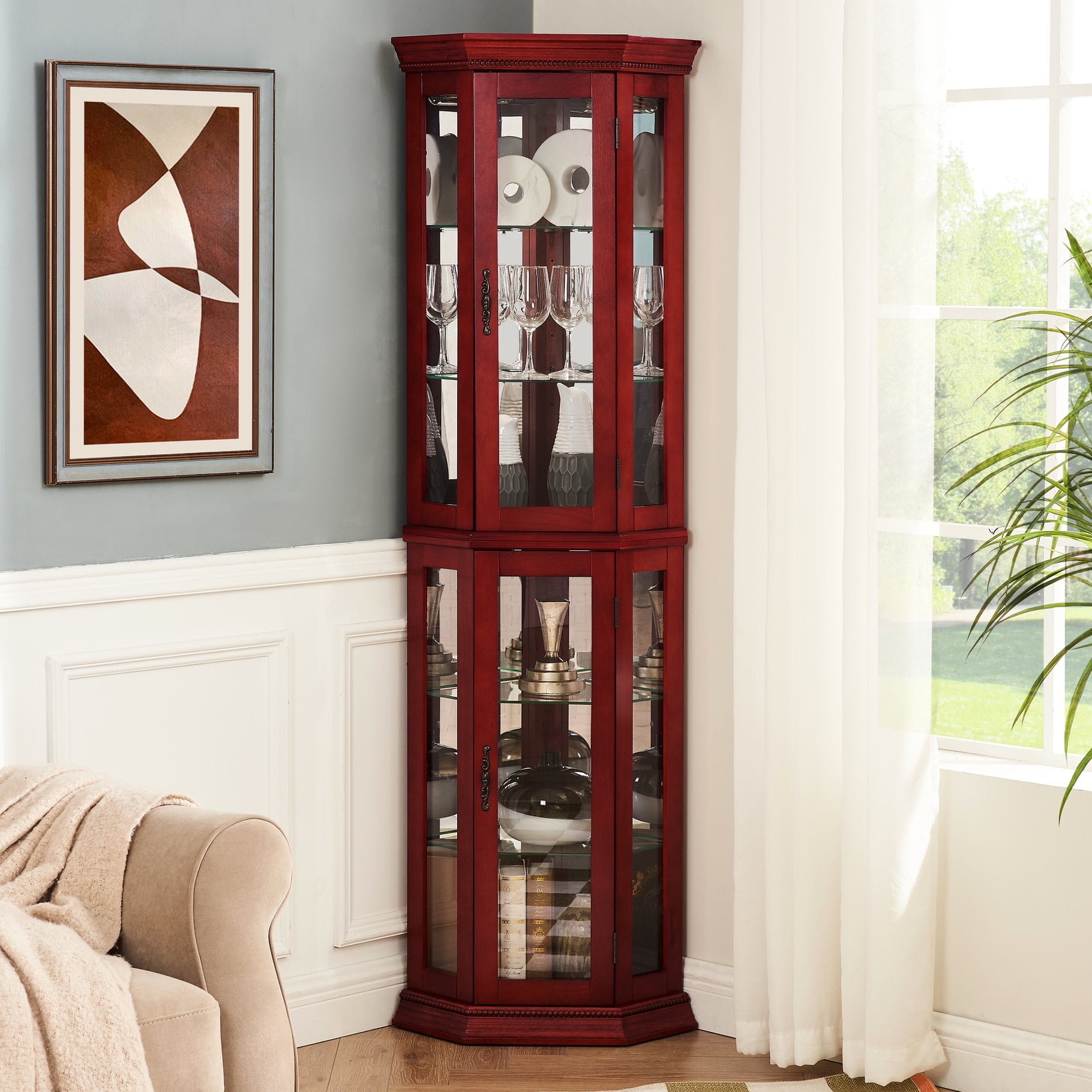 Adjustable Shelf Design - Lighted Showcase - Basement/Showcase Tall ...