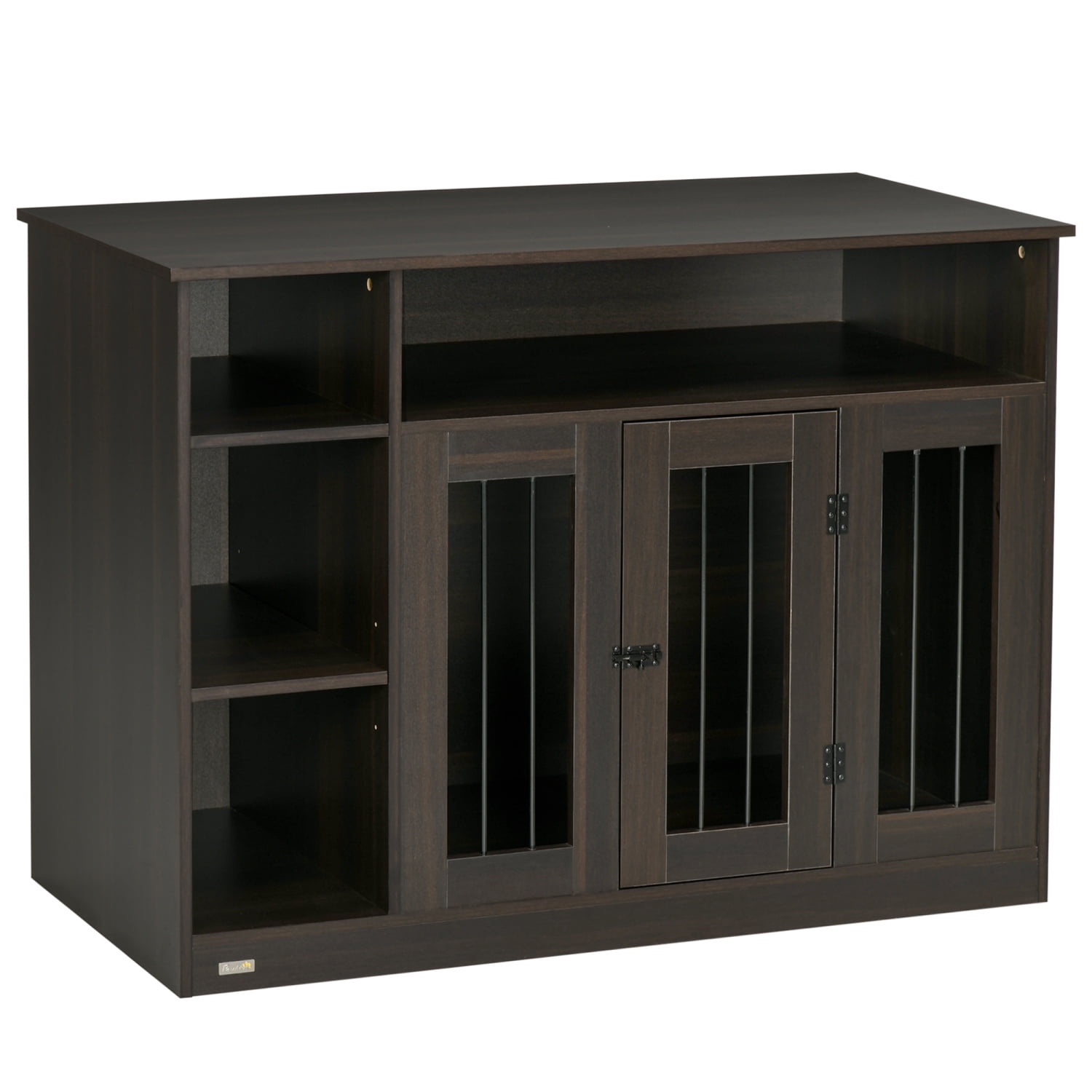 Adjustable Shelf Dog Crate Furniture for Medium and Large Dogs & Home ...