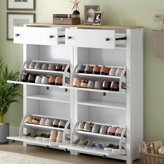 Adjustable Shelves - Organize Shoe Collection - Primary Living Space ...