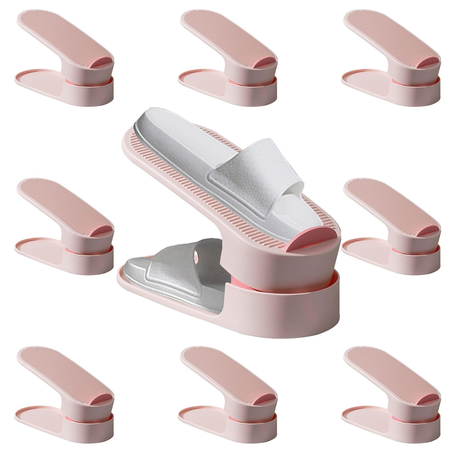 Adjustable Shoe Storage Rack Organizer | Double Layered Shoe Cabinet ...