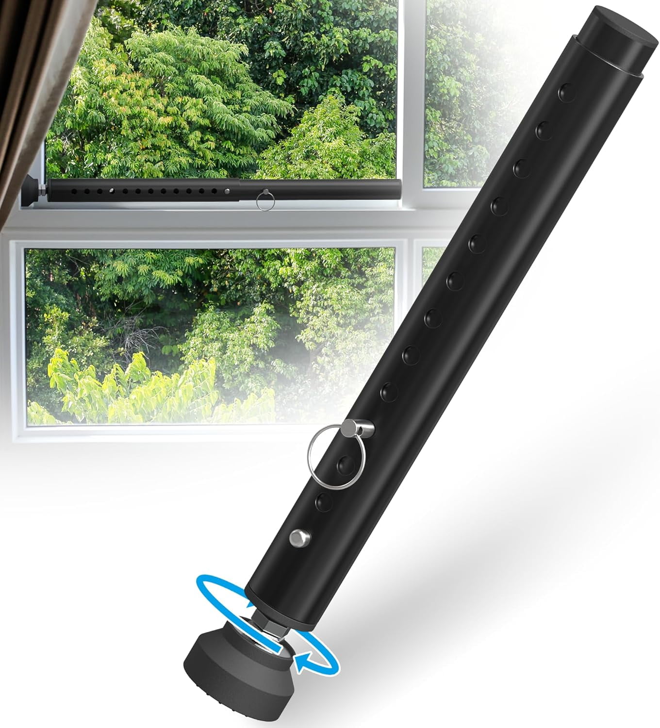 Adjustable（Short）Window Security Bars for Inside Windows, Window Safety ...