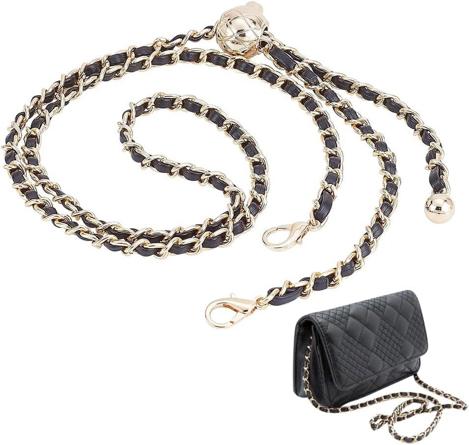 Adjustable Shoulder Chain Strap Replacement 44 Inch PU Leather Purse ...