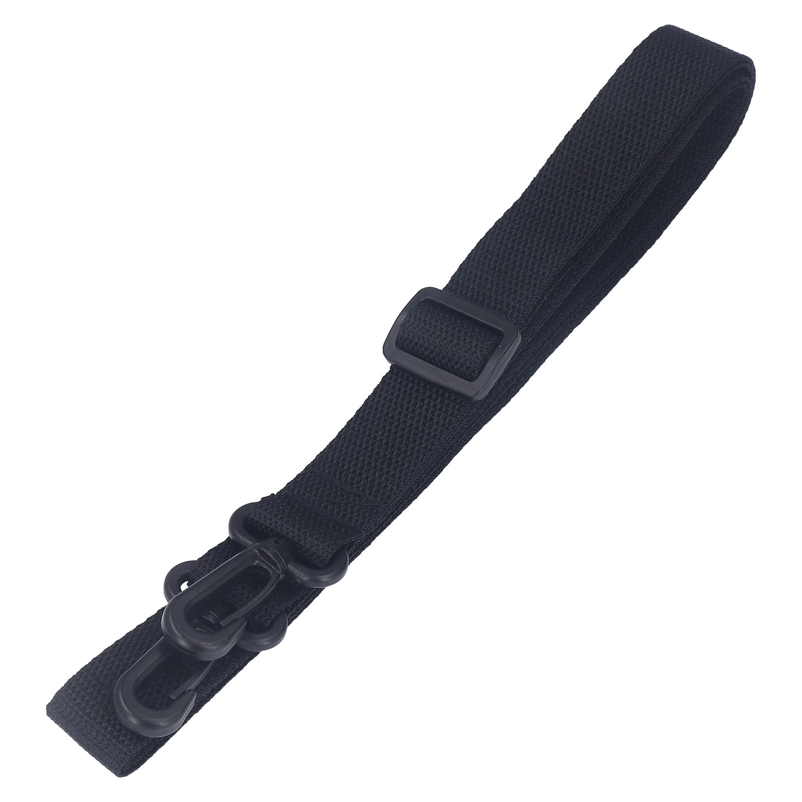 Adjustable Shoulder Strap Black Nylon Strap with Plastic Clips for ...