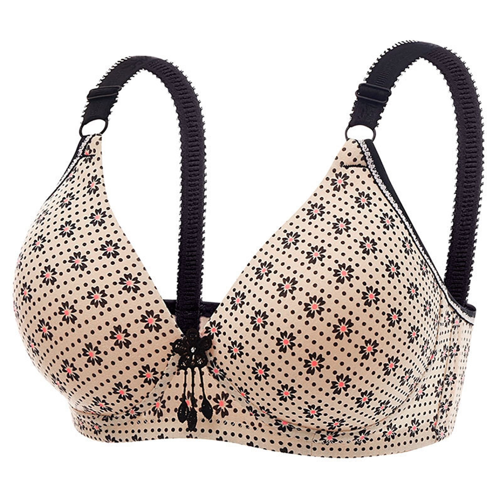 Adjustable Shoulder Straps Thin Without Steel Ring Bra Breathable Back ...