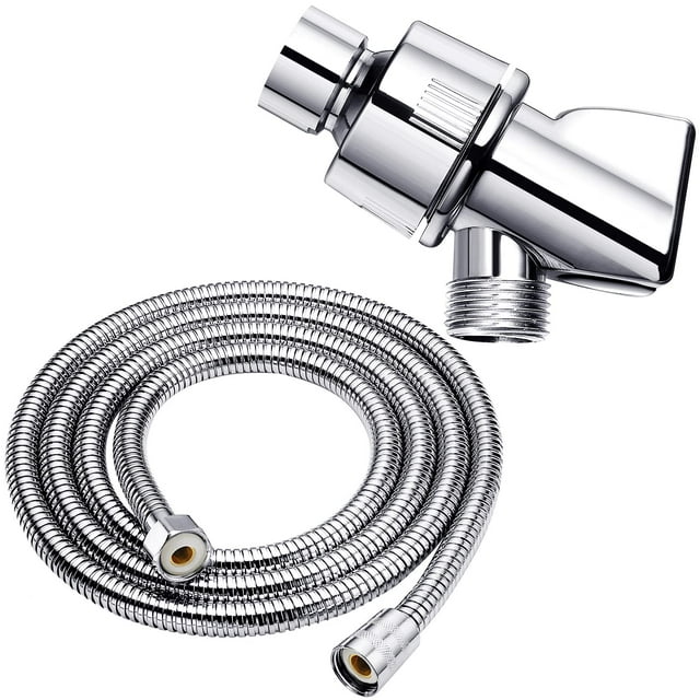 Adjustable Shower Arm Mount & Stainless Steel Shower Hose,Handheld ...