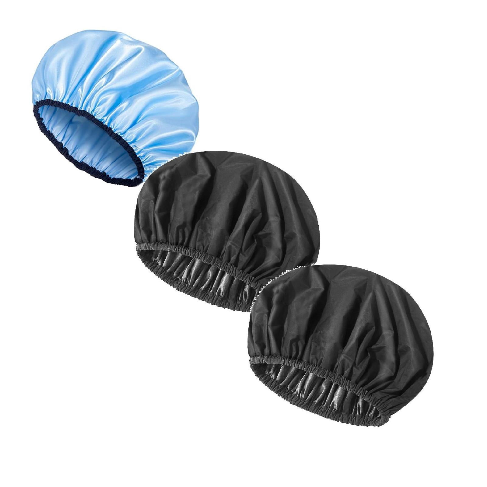 Adjustable Shower Cap Washable Reusable Extra Large Bathroom Head Cover ...