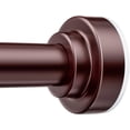 Adjustable Shower Curtain Rod 32-104 inch, Rust-Resistant Spring ...