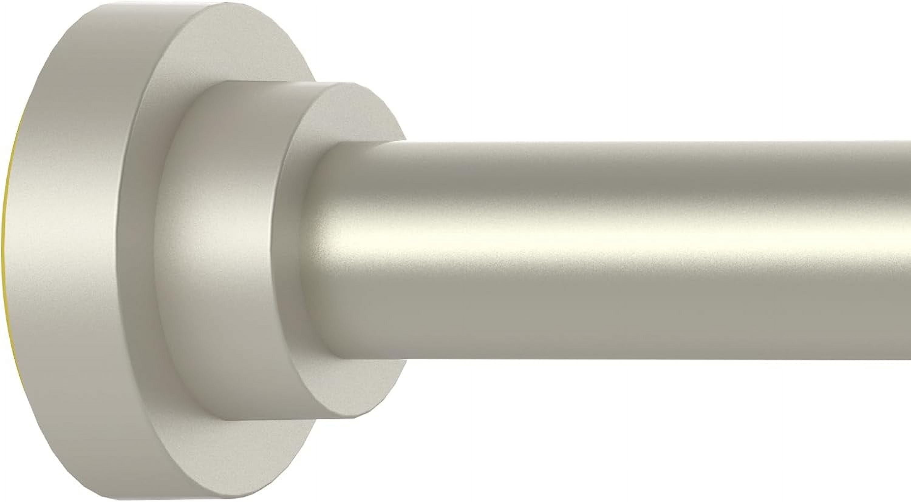 Adjustable Shower Curtain Rod 43-78 Inch, 1" Diameter Spring Tension No ...