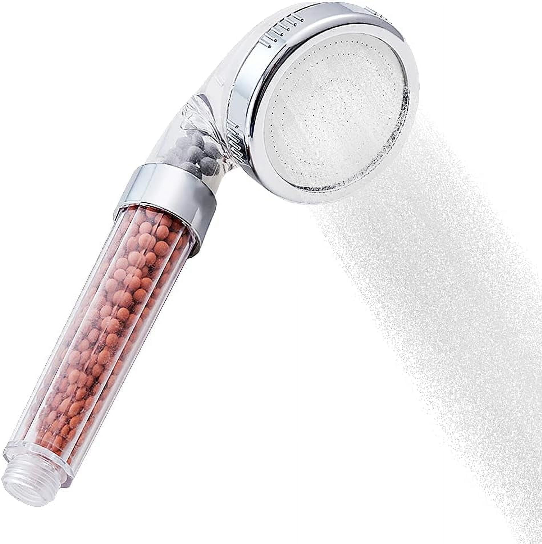 Adjustable Shower Filter Head, Spray Modes Water Purification ...