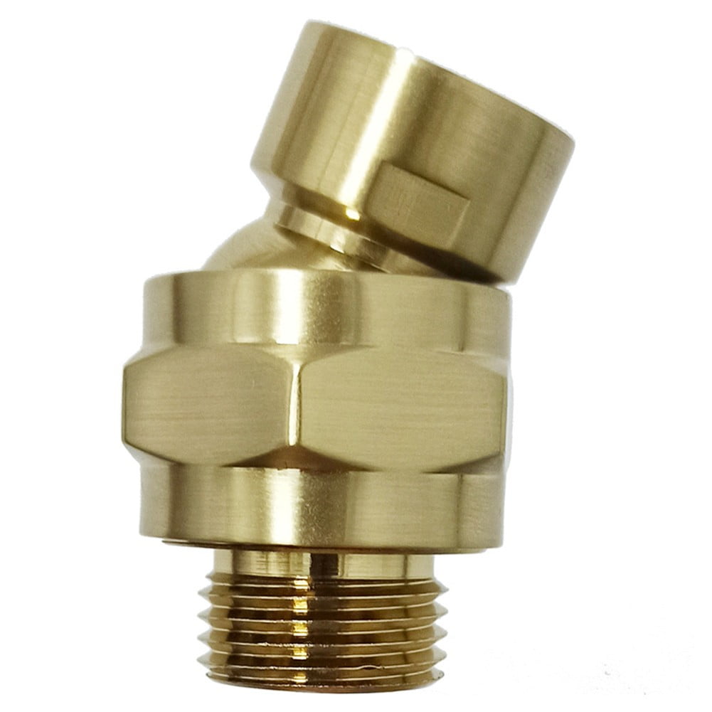 Adjustable Shower Head Adapter with 360\\u00b0 Rotating Ball Joint for ...