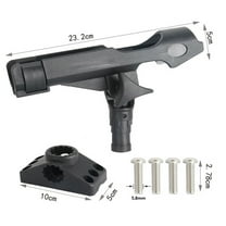 Shoreline Marine Adjustable Rail-Mount Rod Holder - Walmart.com