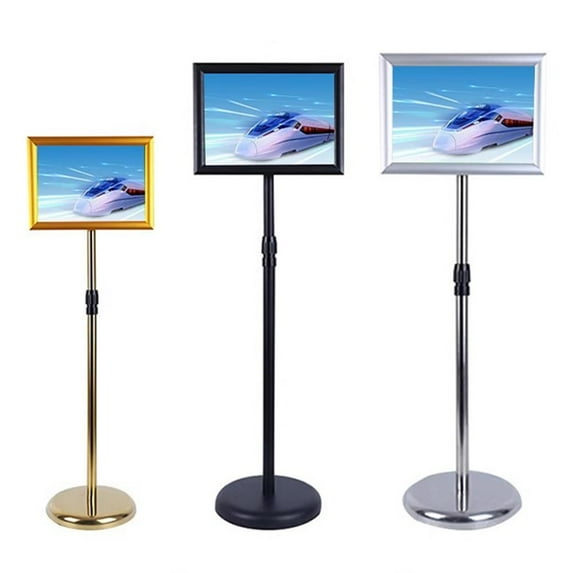 Adjustable Sign Stand for Display,Pedestal Floor Poster Stand Sign ...