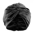 Adjustable Silk Satin Hair Bonnet For Sleeping Double Layer Wrap Cap ...