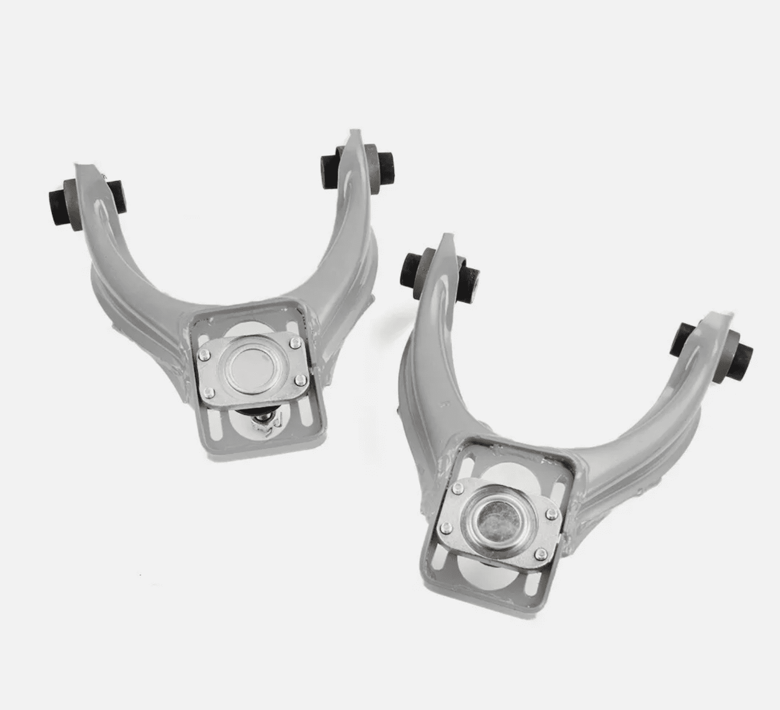 Adjustable Silver Front Upper Control Arms Camber Kit for 1996-2000 ...