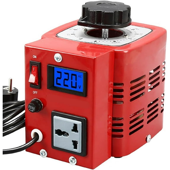 Adjustable Single-Phase Voltage Regulator 220V – AC/DC Variable Power ...