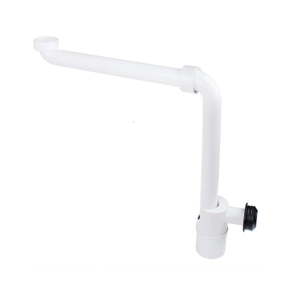 Adjustable Sink Drain Trap 1-1/4Inch Space Saving Sink Waste Trap ...