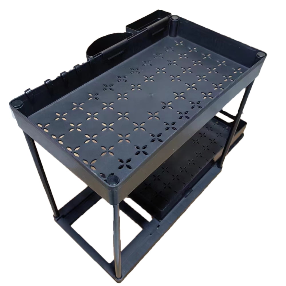 Adjustable Under Sink Organizers, Multifunction Space Saver with ...