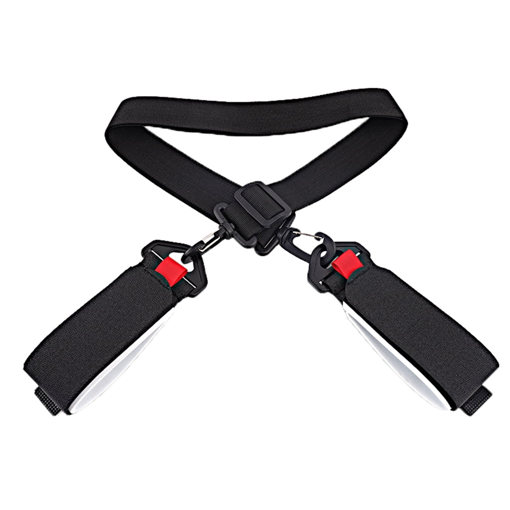 Adjustable Ski Straps & Pole for Carrier Shoulder for Ski Gear Travel ...