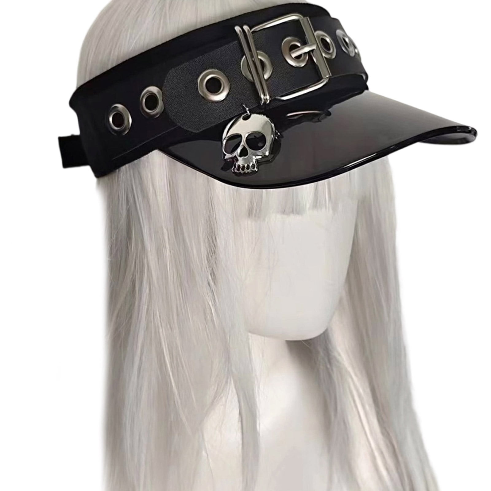 Adjustable Skull Pattern Baseball Cap Practical Fabric Comfortable Hair ...