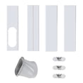 Adjustable Sliding AC Window Seal Baffle & Portable Air Conditioner ...