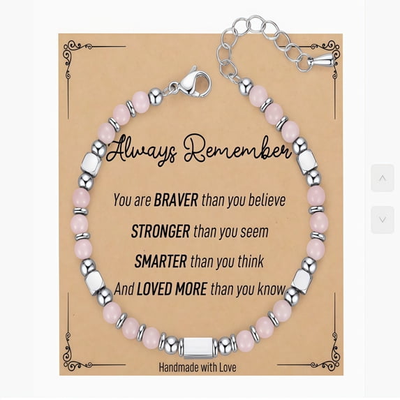 Adjustable Sliding Knot Bracelet Handmade with Natural Gemstone Beads ...