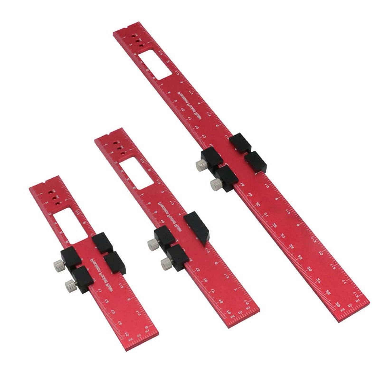 Symkmb Adjustable Sliding Ruler Woodworking Ruler - 11.8, 7.8, 6.29 ...