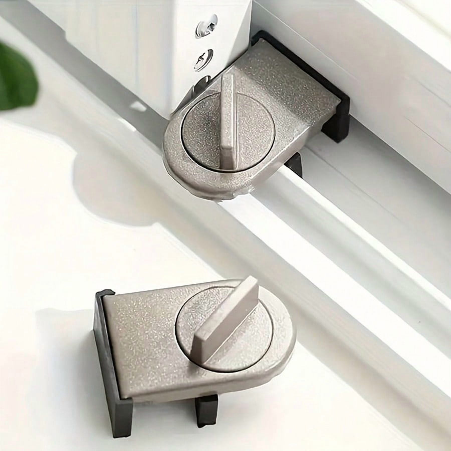 Adjustable Sliding Window Security Lock - Child Safety Finger Pinch ...