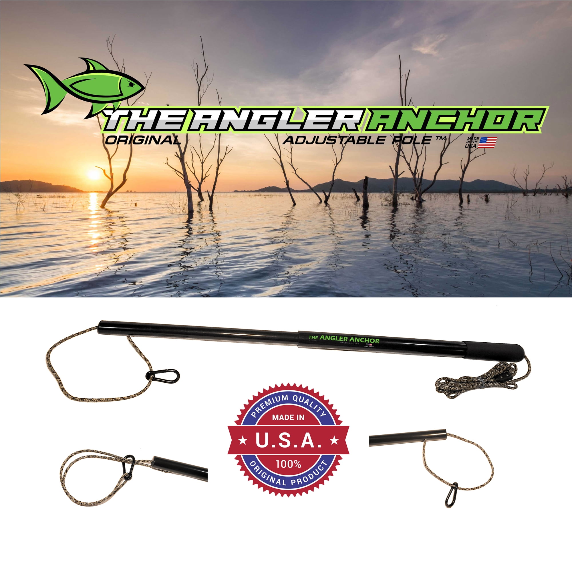 Adjustable Small Boat Anchor and Kayak Canoe Fishing Accessory 1pc ...