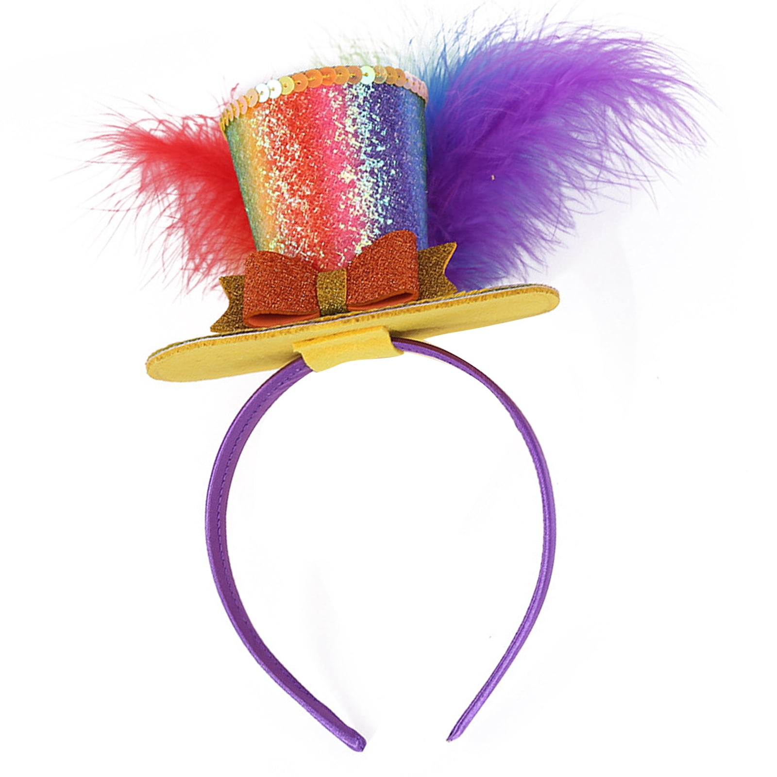 Adjustable Small Top Hat Headbands With Sequins Design For Children ...
