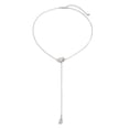 Adjustable Snake Necklace Featuring Metallic Luster Irregular Shape ...