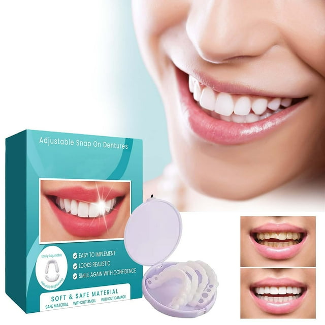 Adjustable Snap-on Dentures, Temporary Fillings Braces Interdental ...
