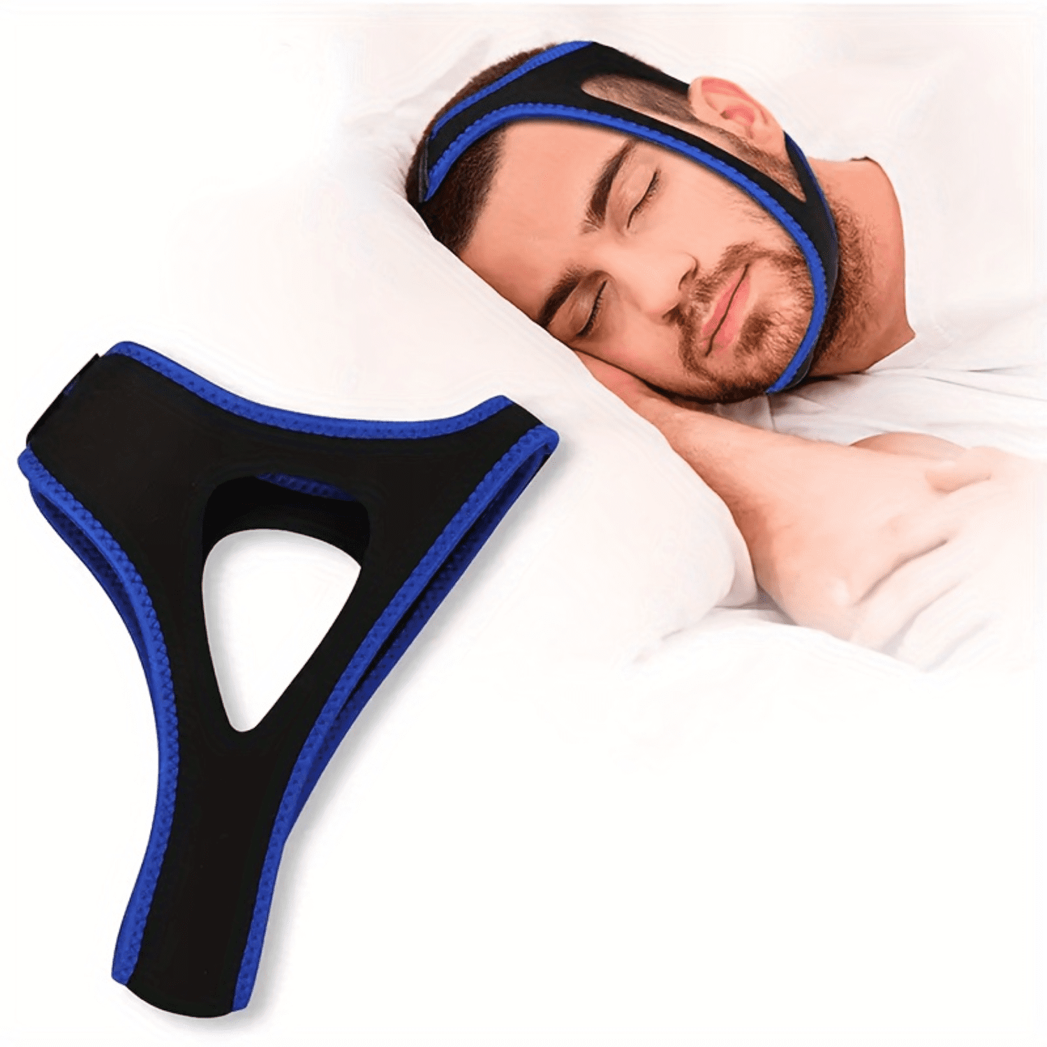 Adjustable Snoring Chin Strap, Anti-snoring Strap Is Used To Improve ...