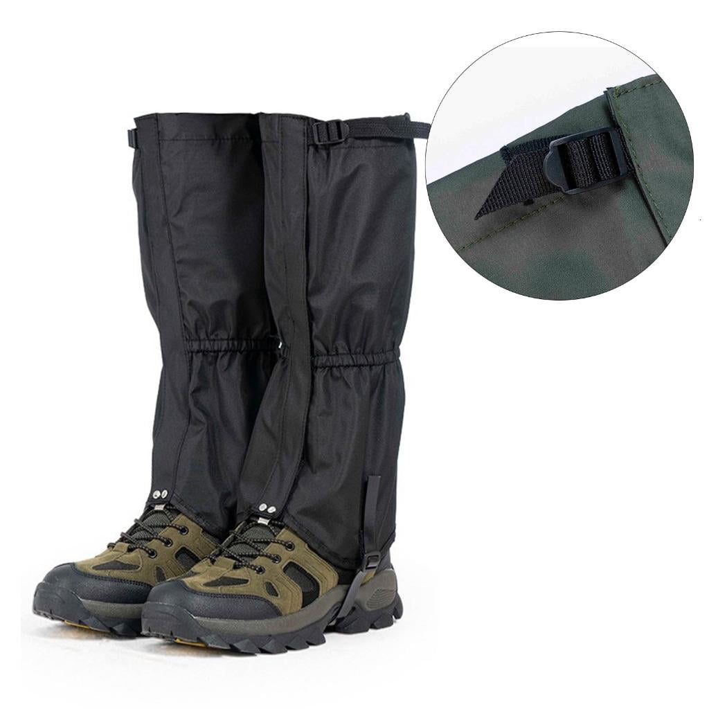 Adjustable Snow Boot Gaiters Warmer Shoes Cover Tear Resistant Hiking ...
