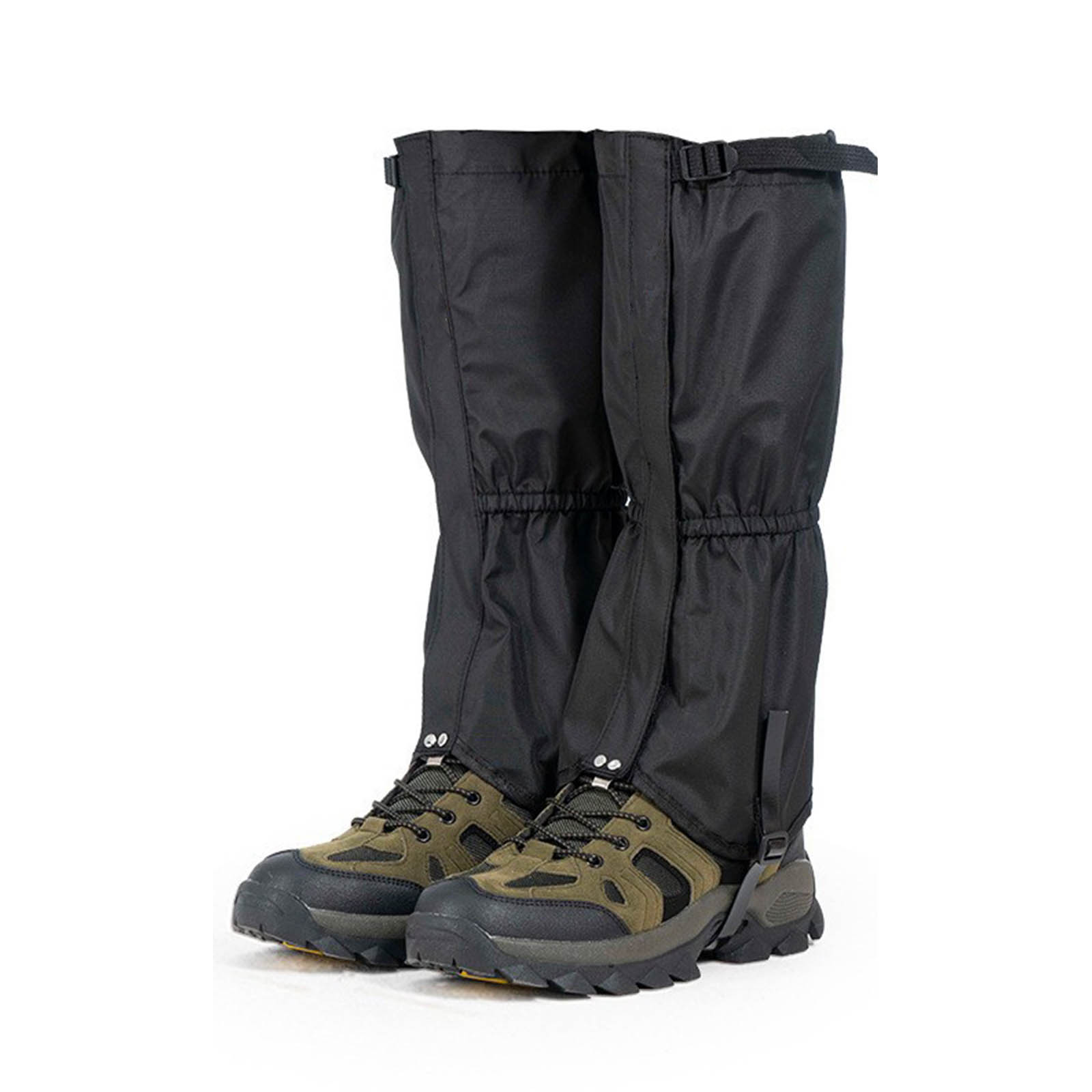Adjustable Snow Boot Gaiters Waterproof Hiking Leg Gaiters Outdoor Shoe ...