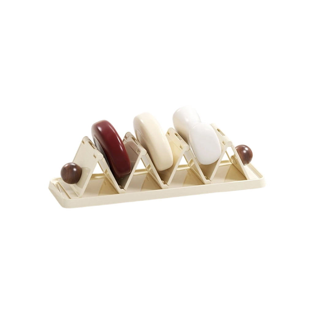 Adjustable Soap Holder Rack Expandable Design Ventilated Multiuse Soap ...