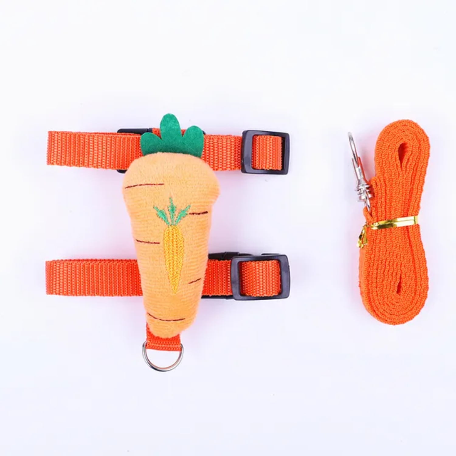 Adjustable Soft and Cute Rabbit Body Harness - Guinea Pig Walking Leash ...