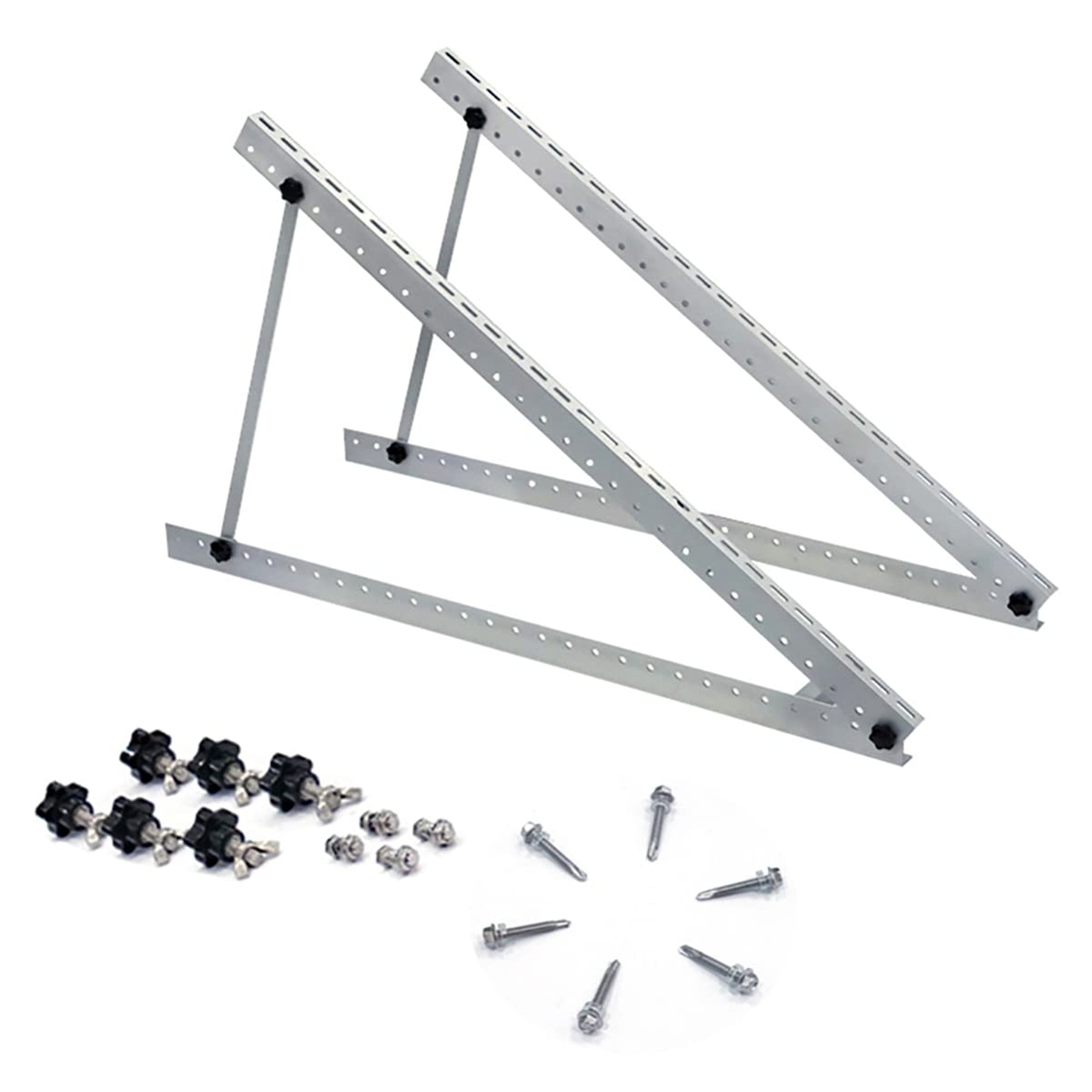 Adjustable Solar Panel Mount Brackets for RVs, Roofs, and Off-Grid ...