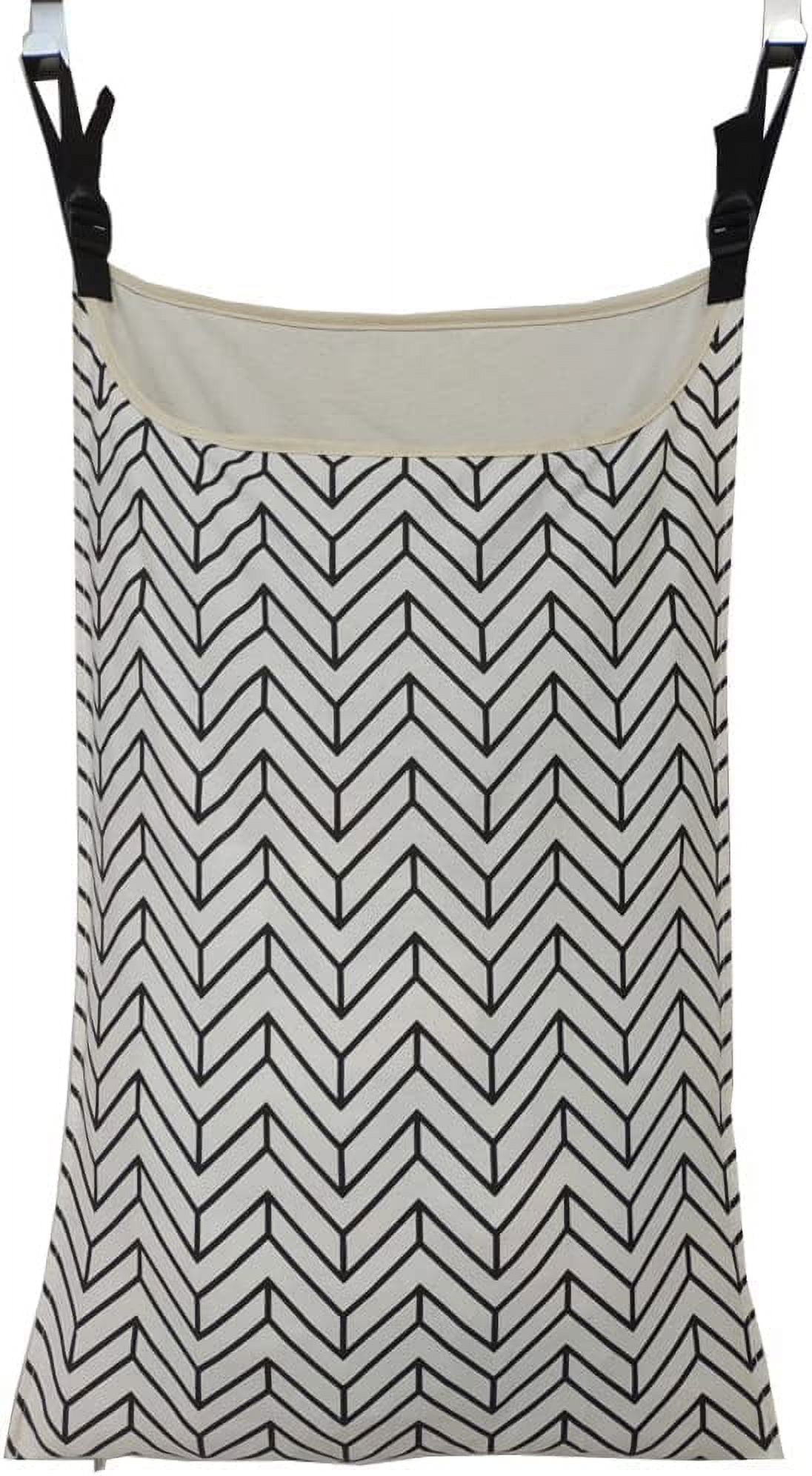 Adjustable Space Saving Door Hanging Laundry Hamper Bag Dorm Laundry ...