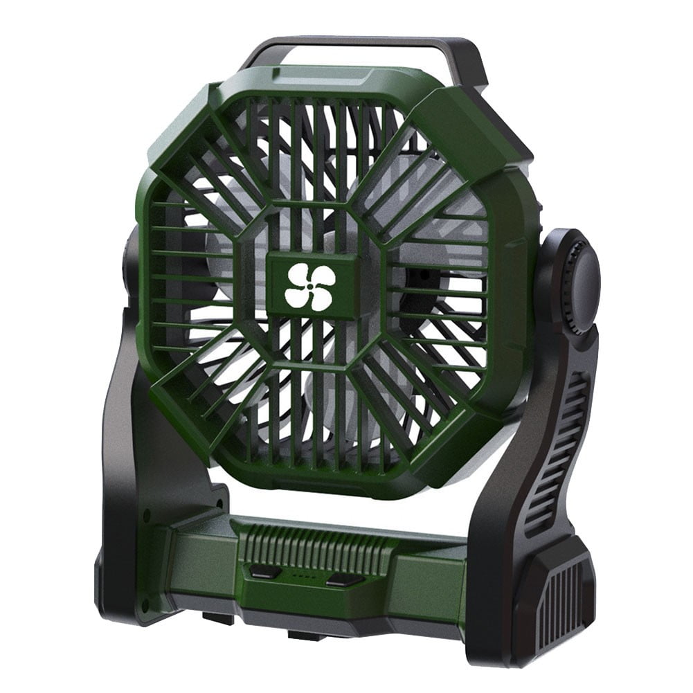 Adjustable Speed Camping Fan Generator Adjustable Speed Fan Black ...