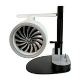 Adjustable Speed Fan Turbofan Desk Fan Turbo Desktop Fan with Light ...
