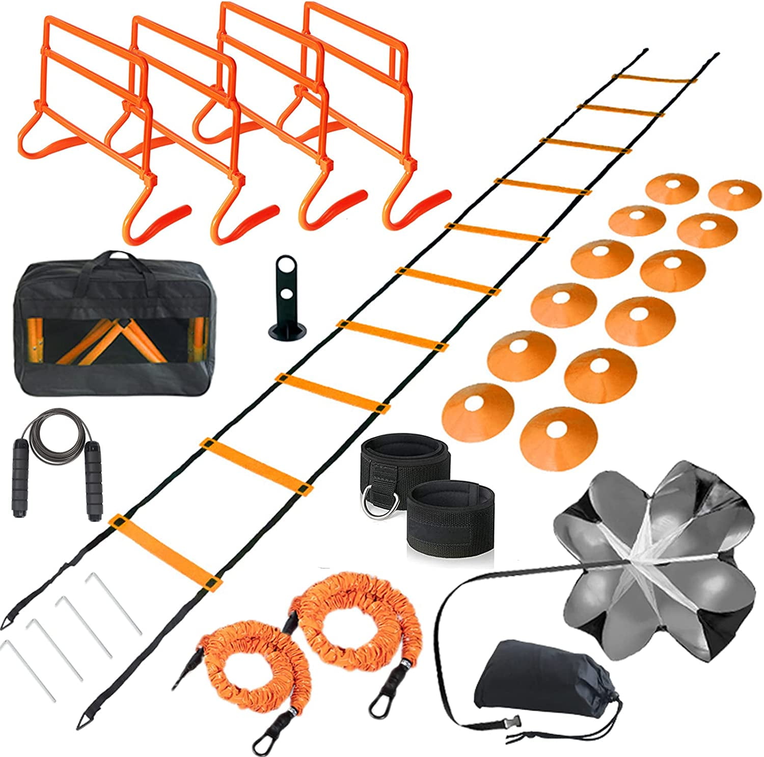 Adjustable Speed Training Hurdles Fitness & Speed Training Equipment ...