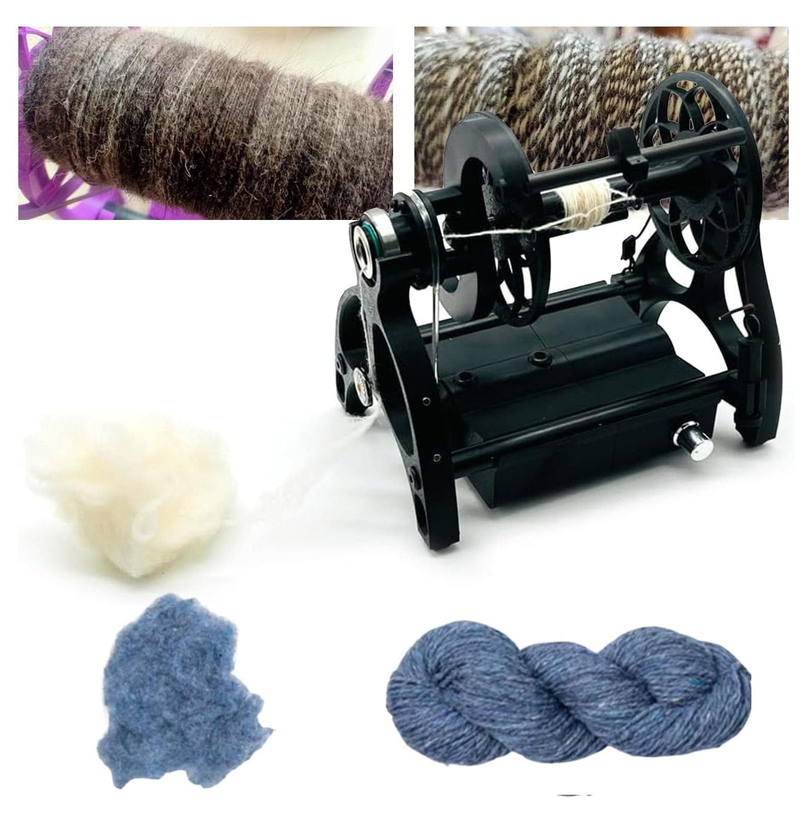 Adjustable Speed Wool Yarn Winding Machine,12v Yarn Spinning Wheel ...