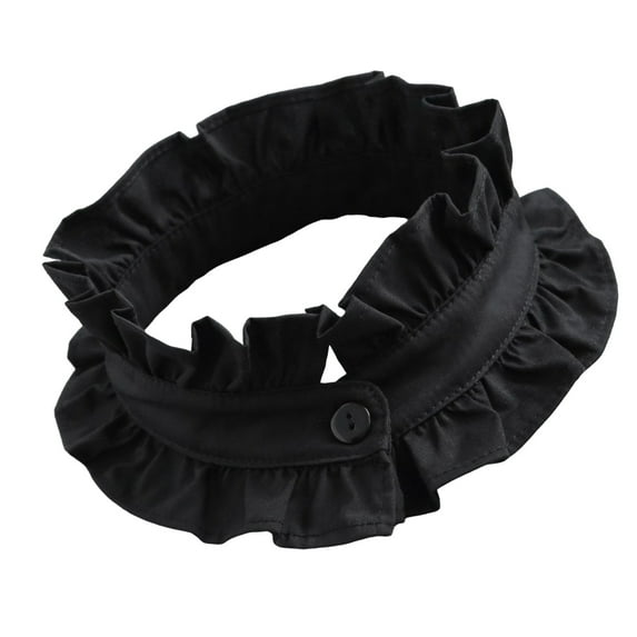 Adjustable Spring Detachable Collar With Lace Trim Shirt Accessory ...