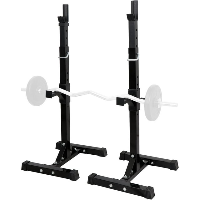 Adjustable Squat Rack Stand Barbell Bench Press Stands Rack Push Up ...