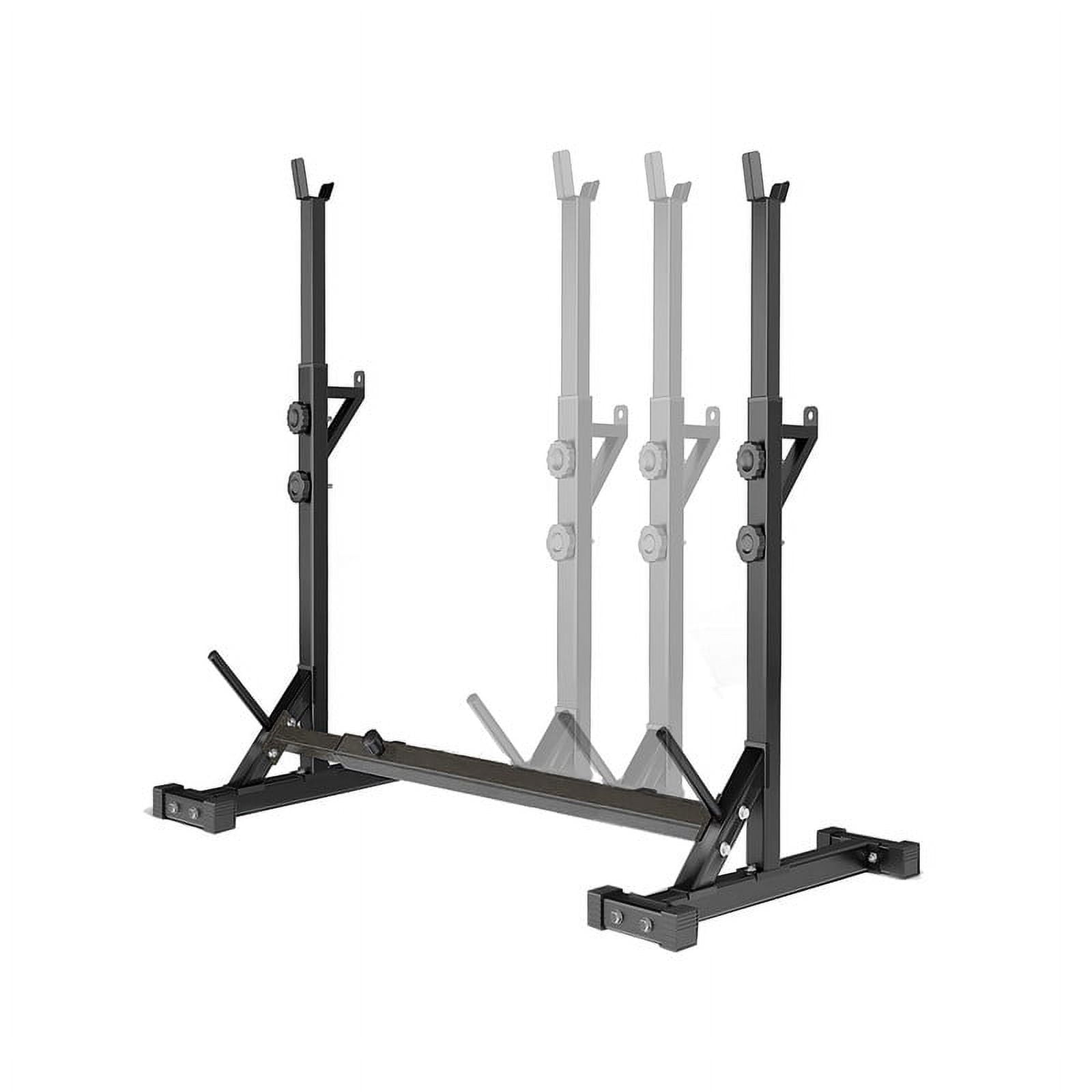 Adjustable Squat Rack Stand Multi-Function Barbell Rack Weight Lifting ...
