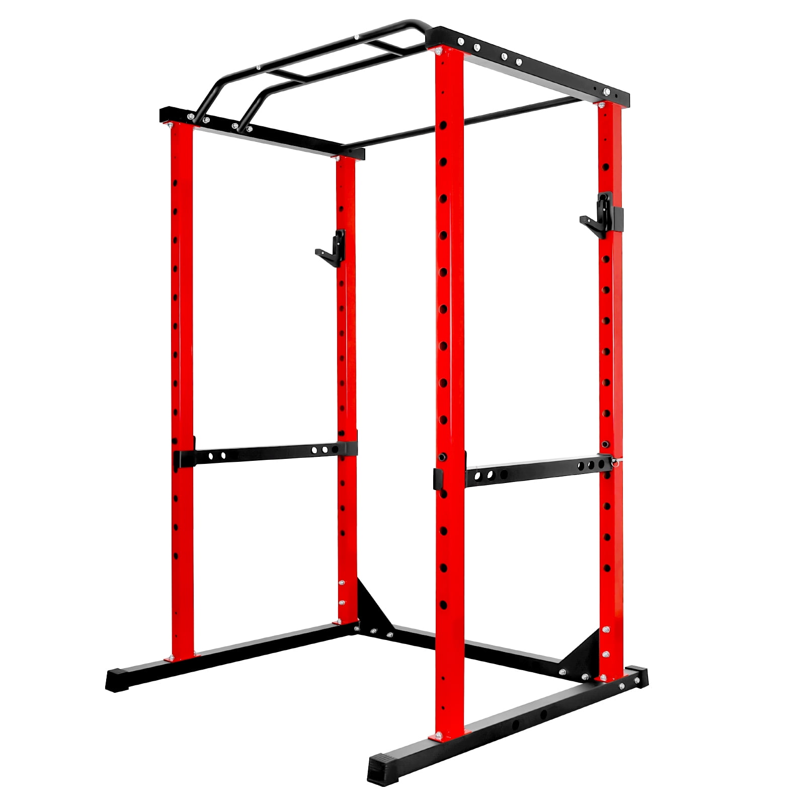 Adjustable Squat Stand Rack, 1200LB Squat Rack Power Cage for Home ...