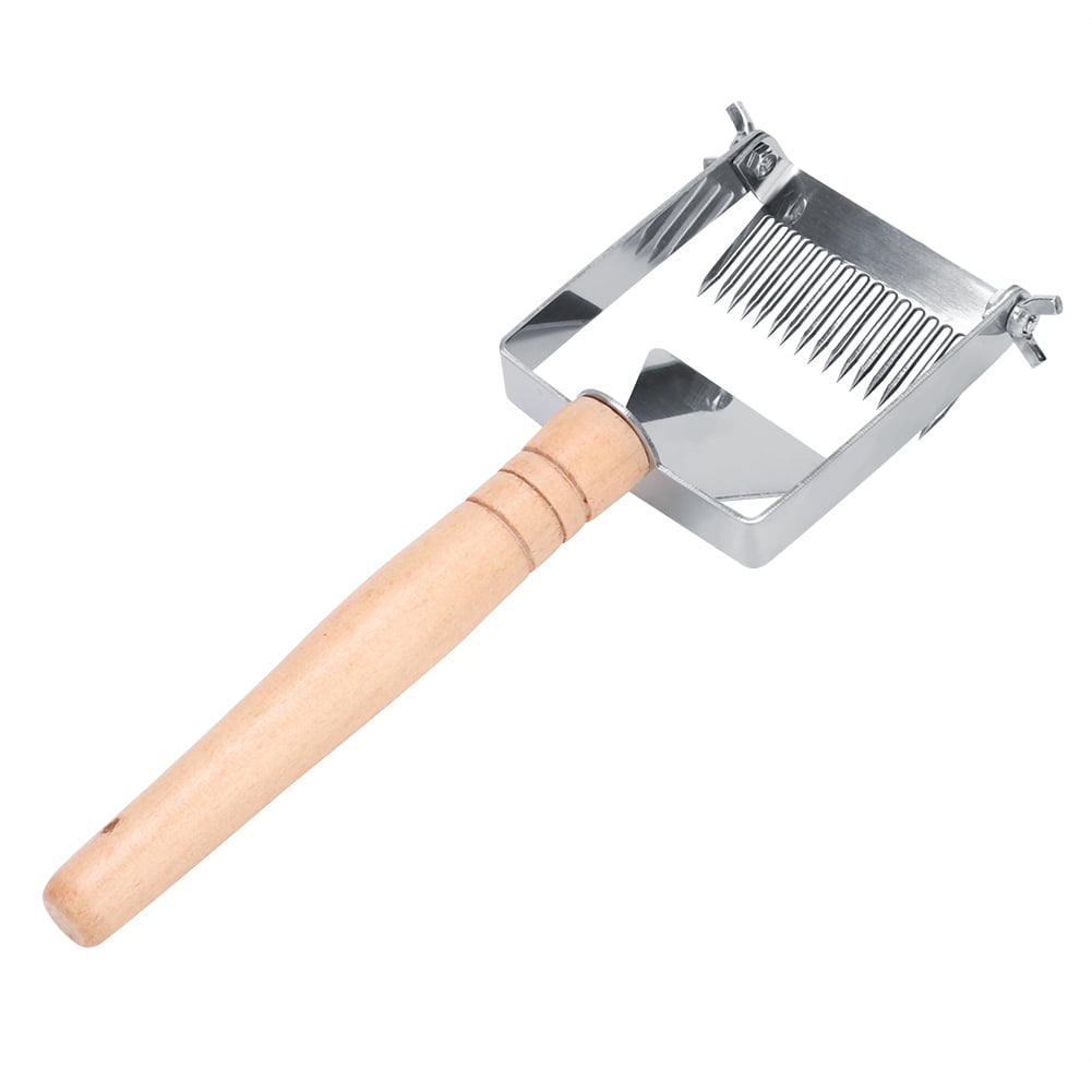 Adjustable Stainless Steel Beehive Scraper Beekeeping Uncapping Fork ...
