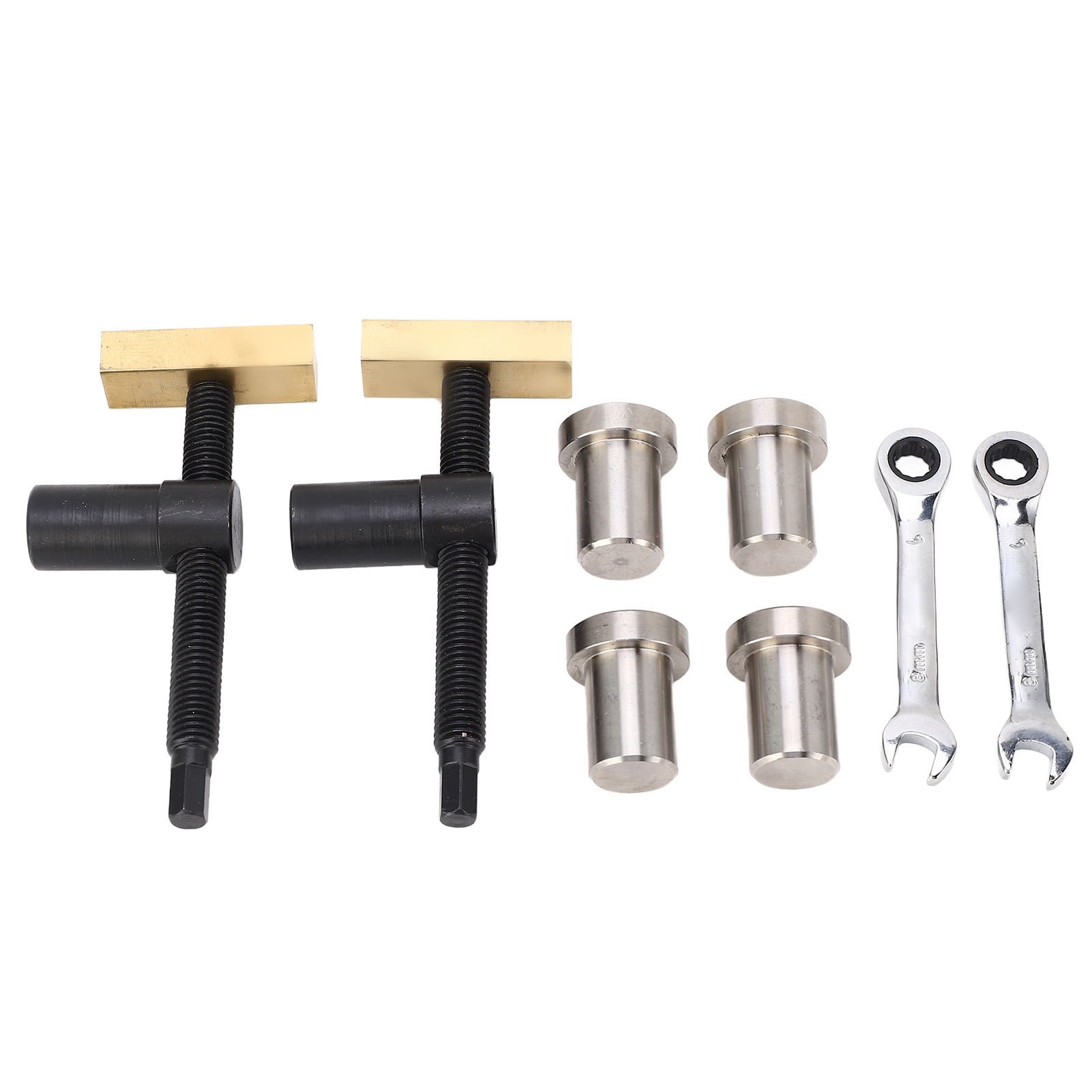 Adjustable Stainless Steel & Brass Workbench Clamp Set, 20mm Black Fast ...